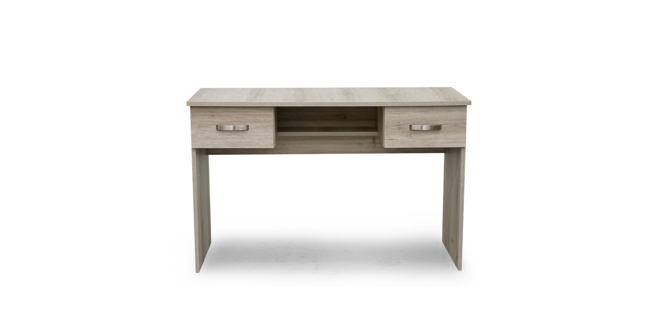 Azell Office Table With 2 Drawers MDF Greyish Grey