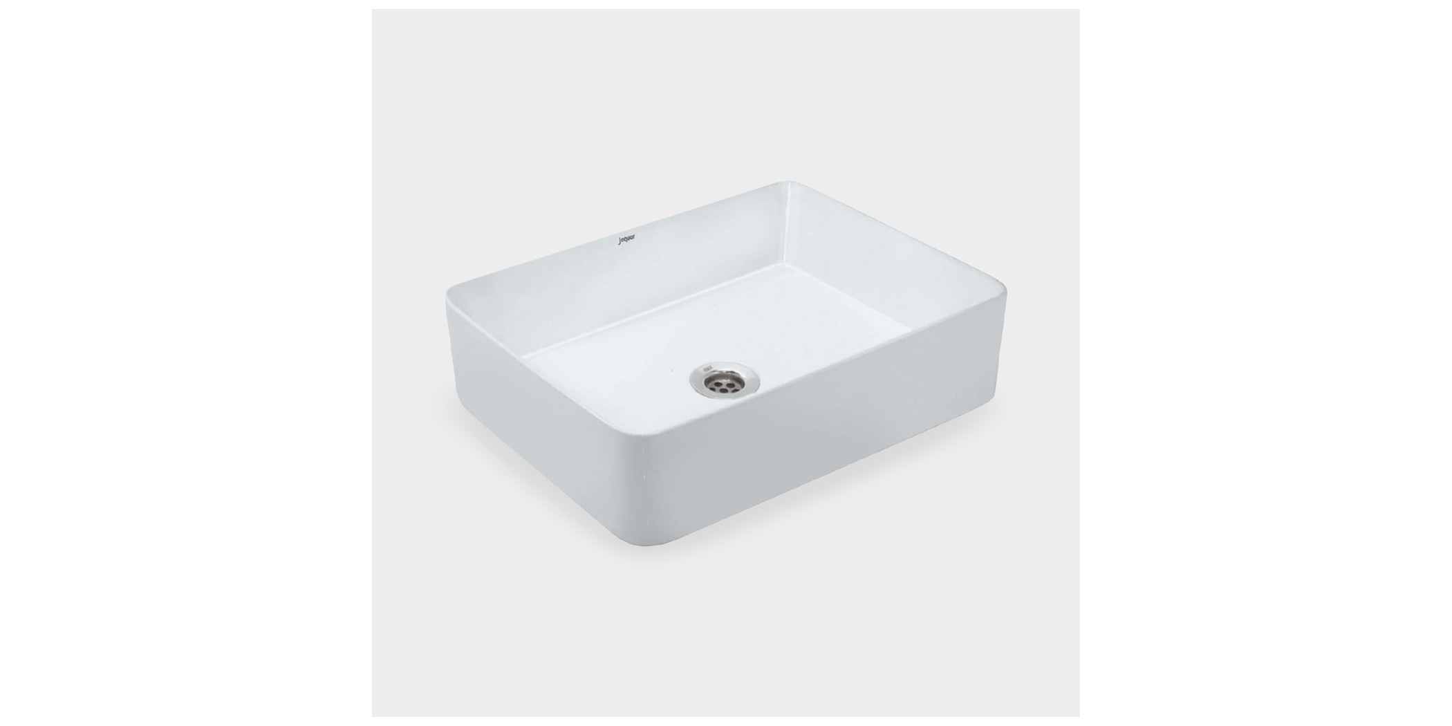 Jaquar JDR Thin Rim Table Top Basin White JDS-WHT-25907N