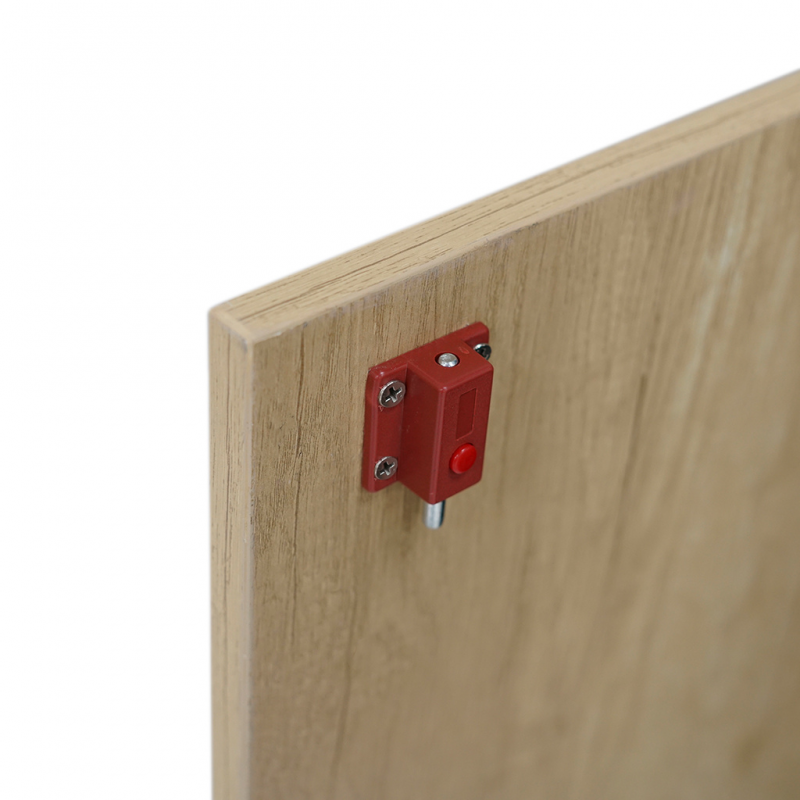 Stellar Lupin Filing Cabinet Light Oak & White